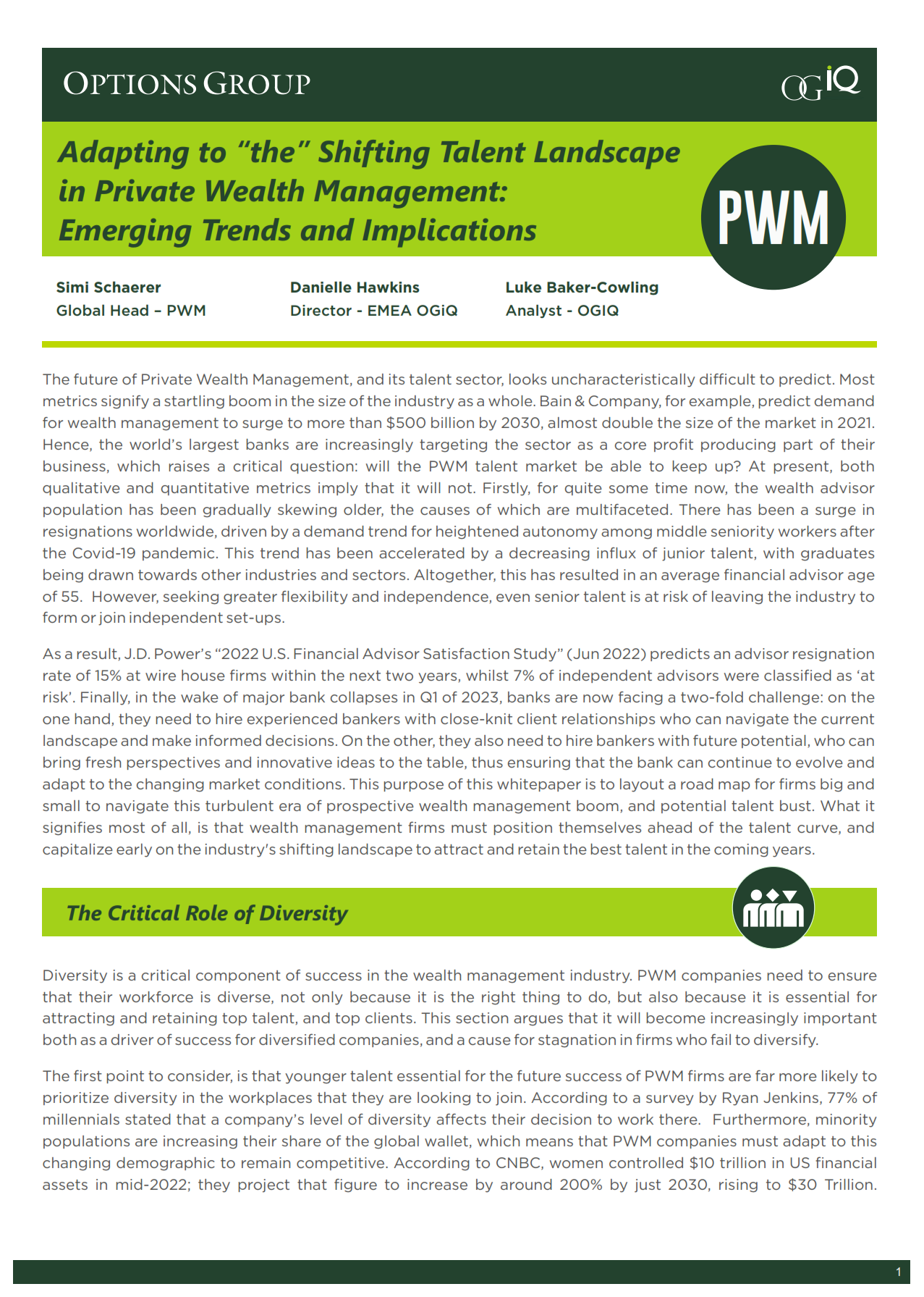 PWM 2023 - Options Group Zurich